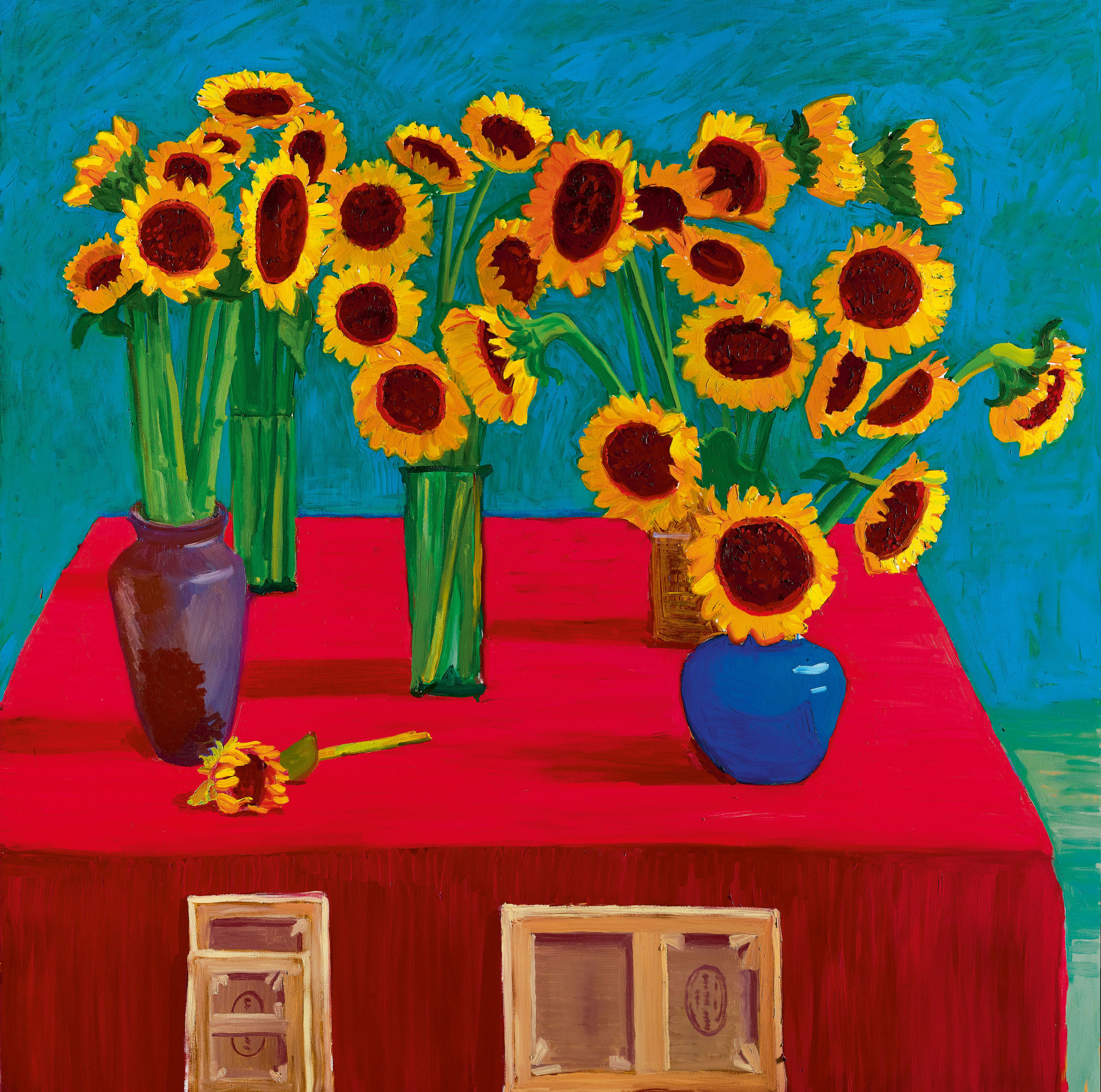 '30 Sunflowers': David Hockney’s Singular Masterpiece | Contemporary ...