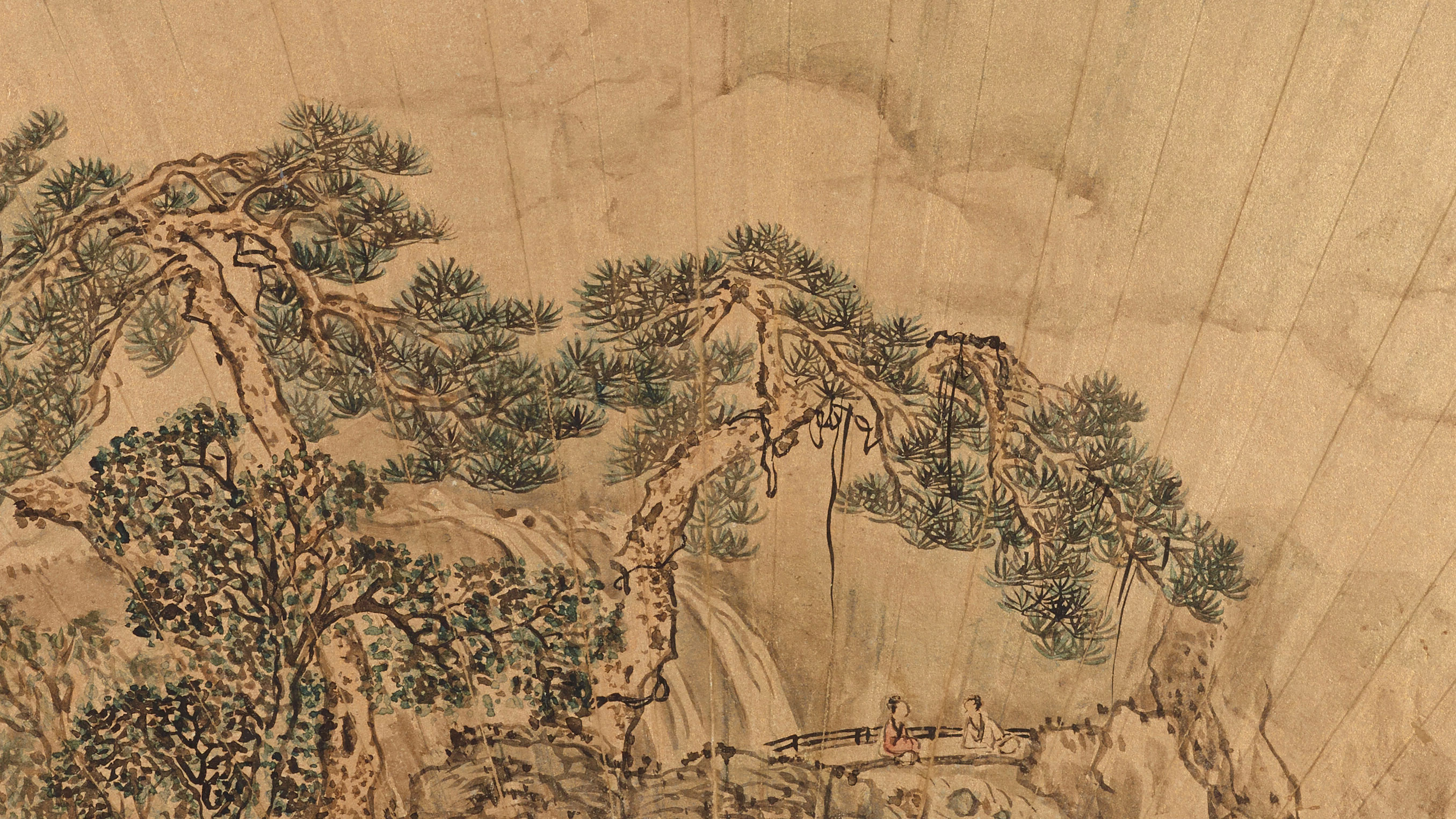 Painting and Calligraphy on fans from the Xiao Wan Liu Tang Collection ...