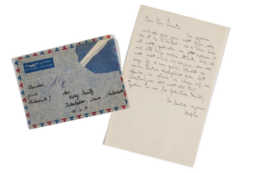 Sotheby's to Offer Rare Letter By Franz Kafka | Press Release | Sotheby’s