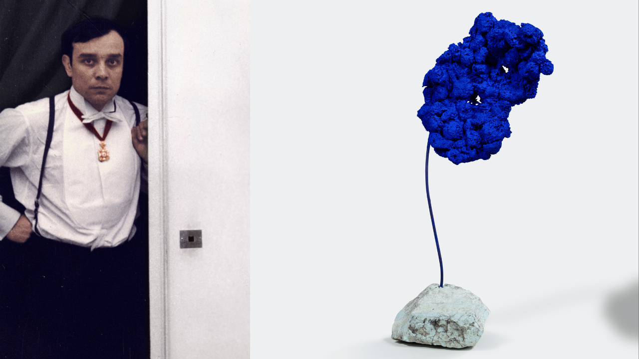 Yves Klein’s ‘Sculpture Éponge Bleue’: A Vision of Infinite Blue | The ...