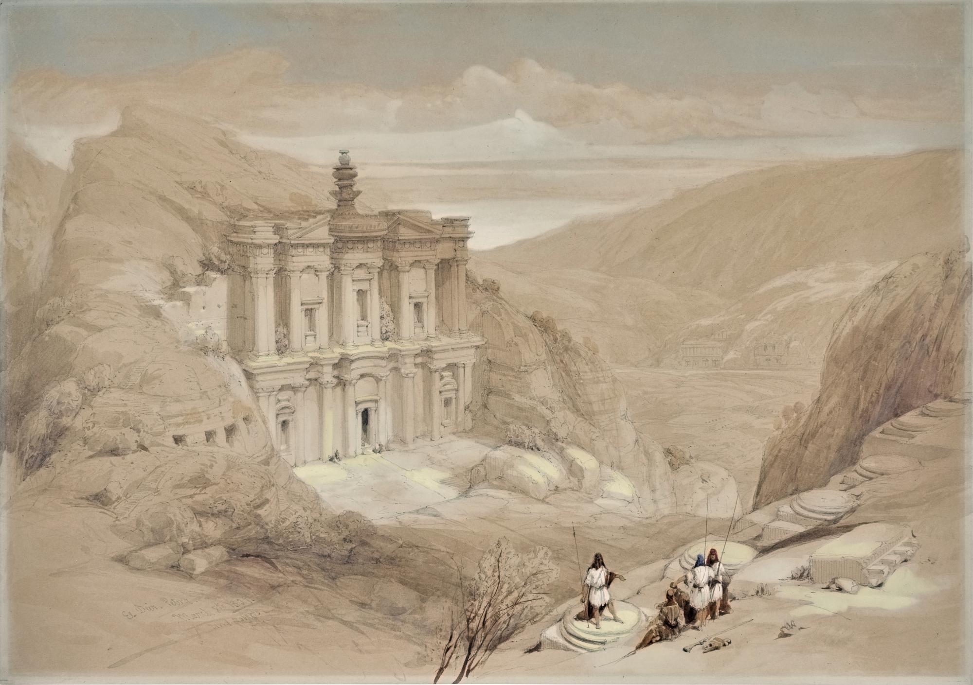 David Roberts, R.A. - Travels through the Middle East; Important ...