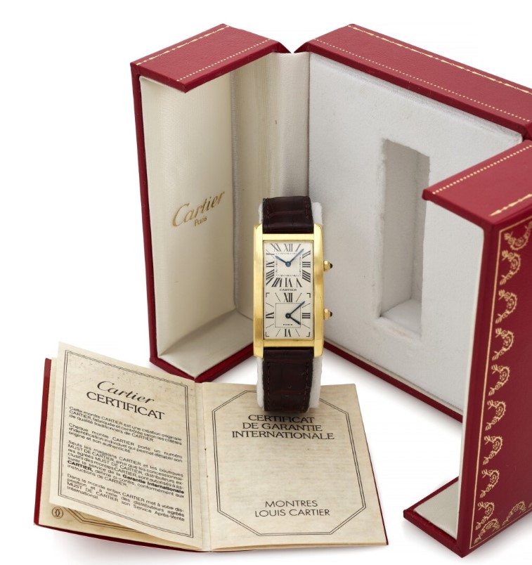 Top 6 Most Expensive Cartier Tank Watches Sold at Auction | Watches ...