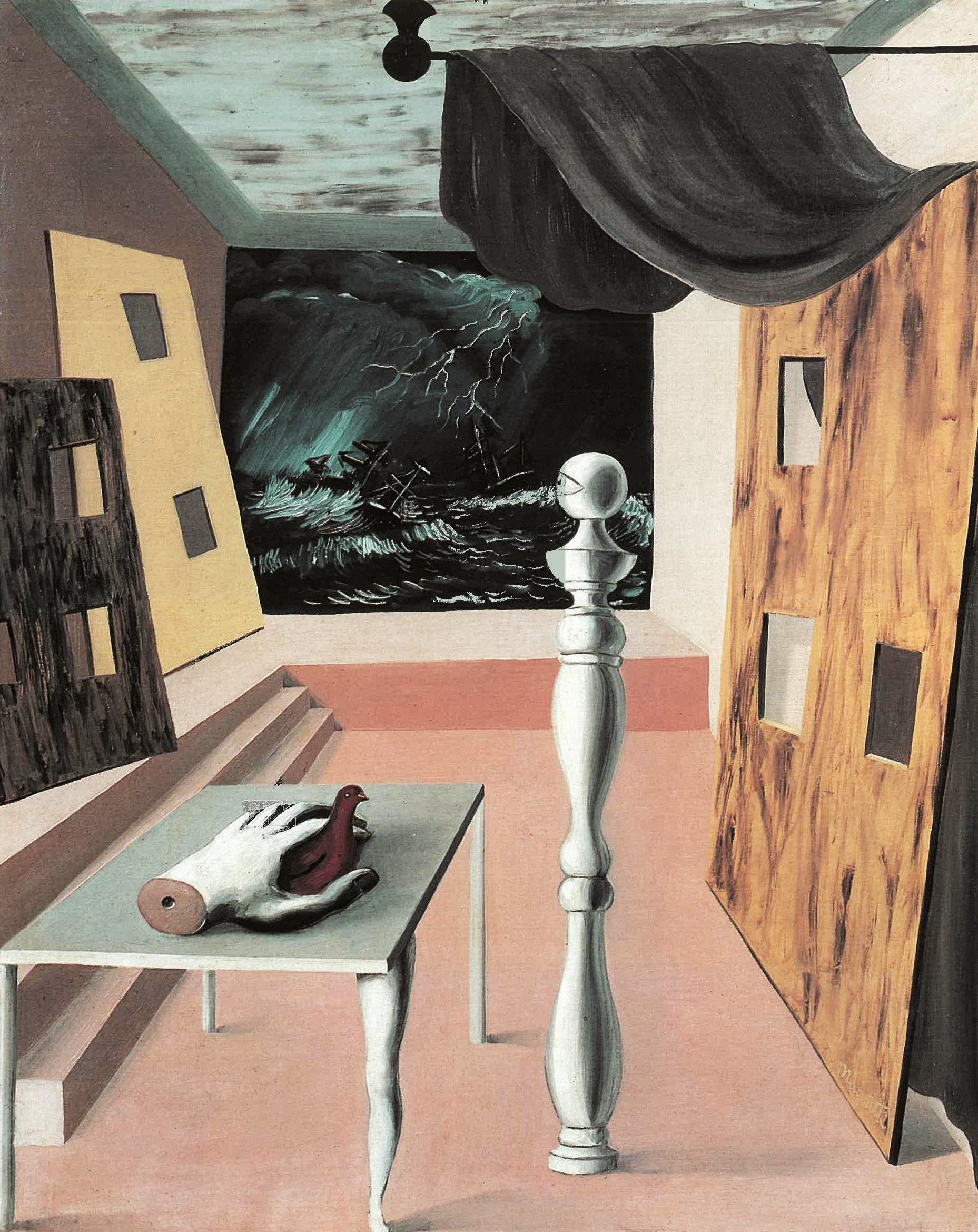 La Sala D'ascolto Rene Magritte The Scharf Gerstenberg Collection: