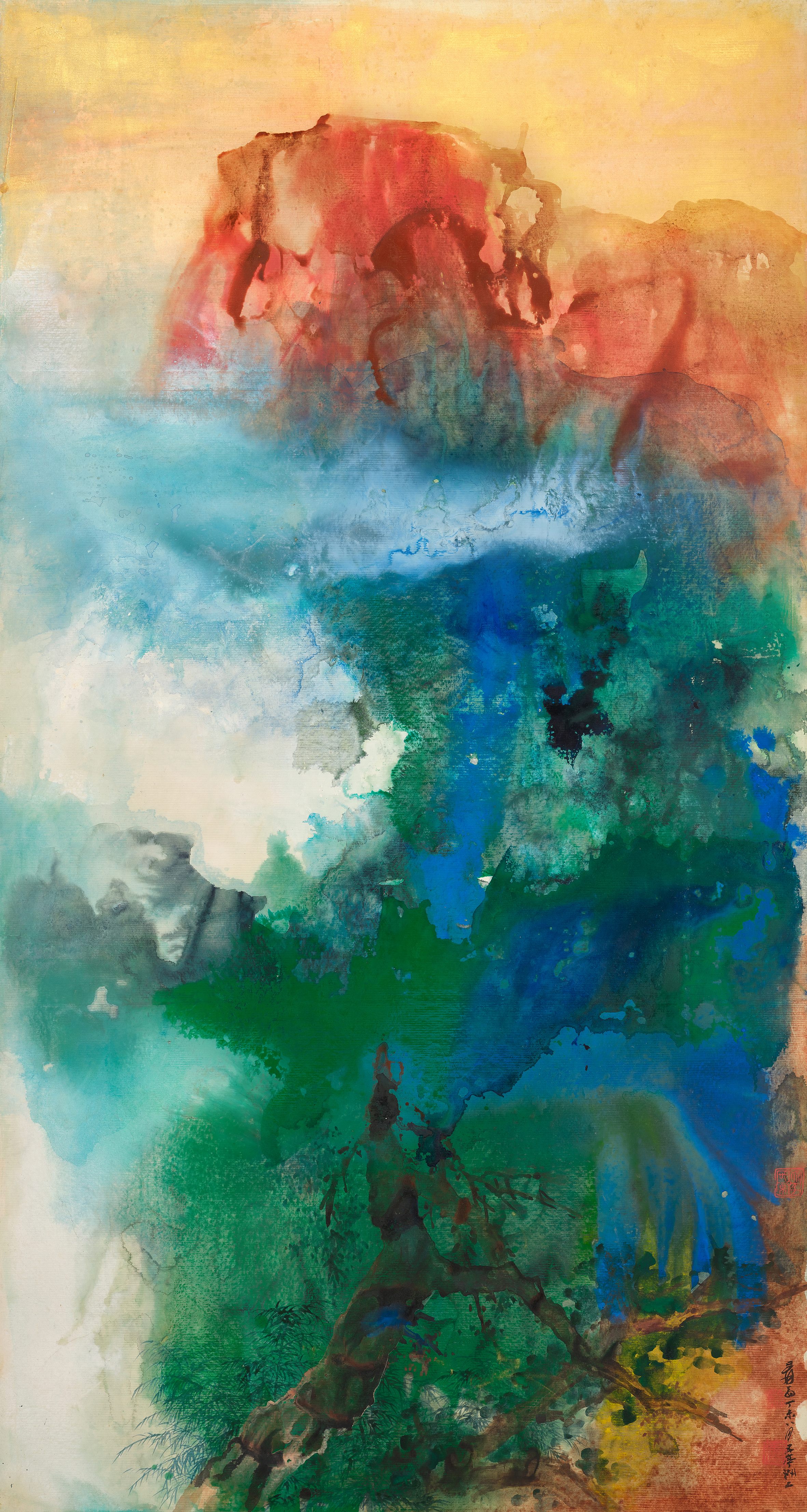 The Mei Yun Tang Collection Of Paintings By Chang Dai-chien — From ...