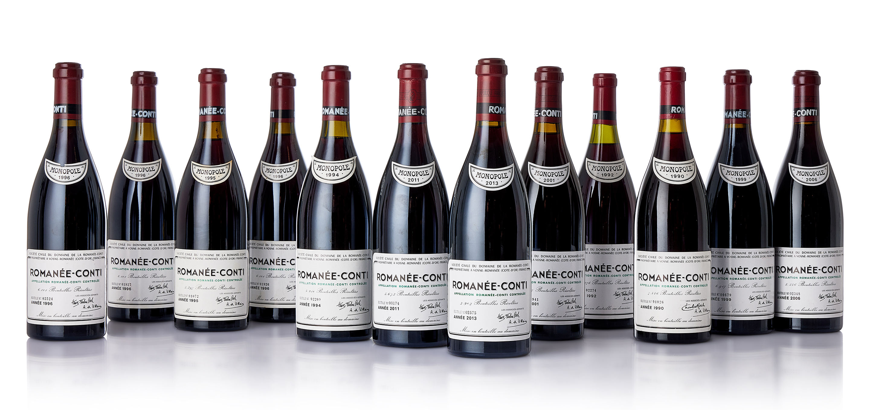 Finest & Rarest Wines | Featuring The Decades of DRC Collection