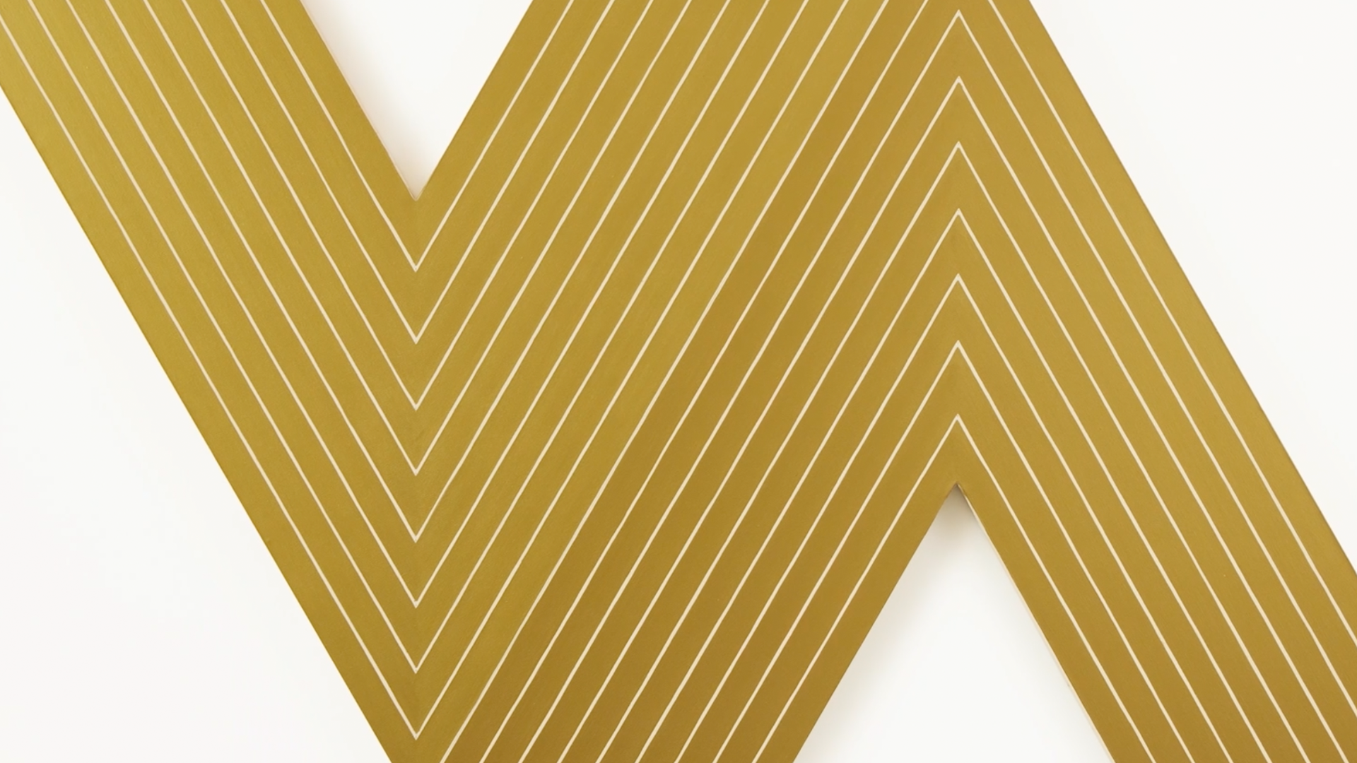 The Monumental Revolution of Frank Stella's Golden Masterpiece Ifafa I ...