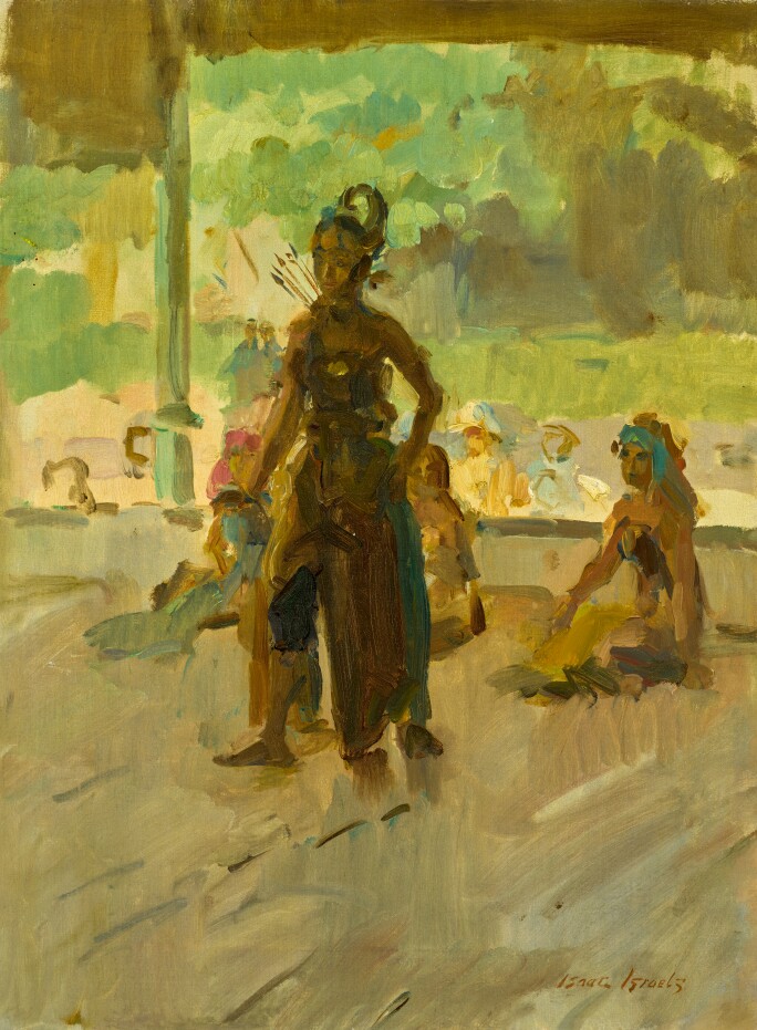 Four Works from Dutch Impressionist Isaac Israels' Travels in Java ...