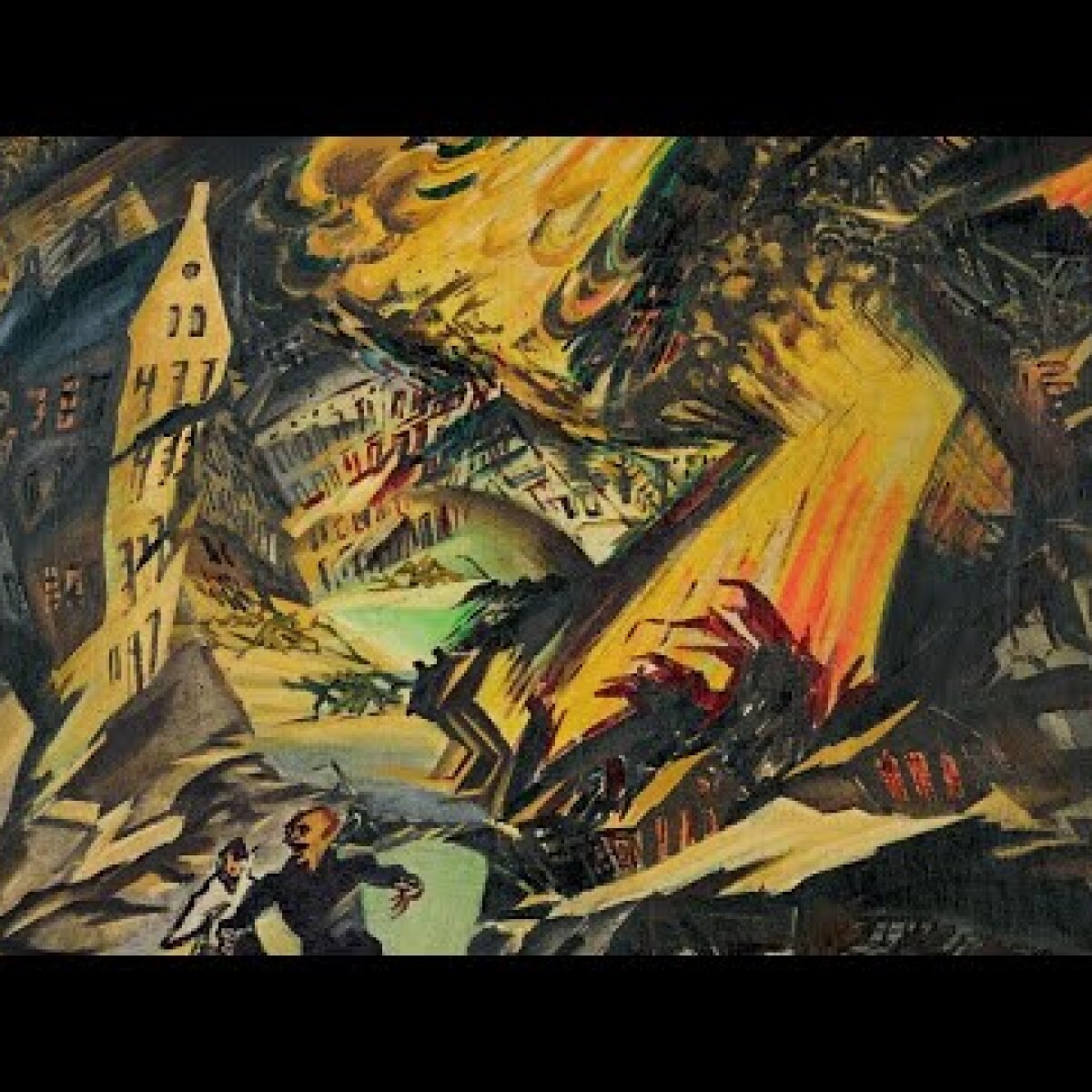 The Violent Modernity of Ludwig Meidner’s 'Apocalyptic Landscape ...