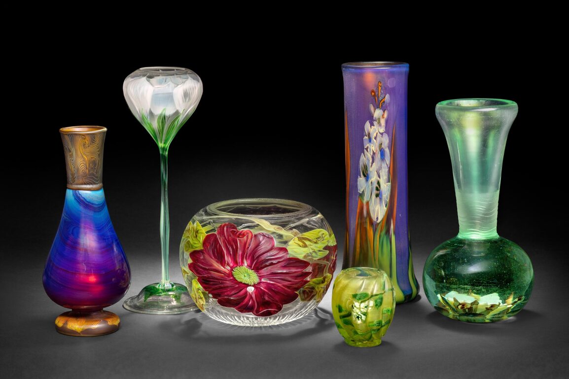 An Iridescent Passion: The Doros Collection of Tiffany Glass | 20th ...